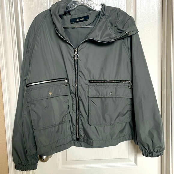 Zara | Jackets & Coats | Zara Basic Windbreaker | Poshmark
